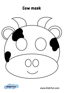 Free Cute Animal Face Mask Templates for kids - KidsTut