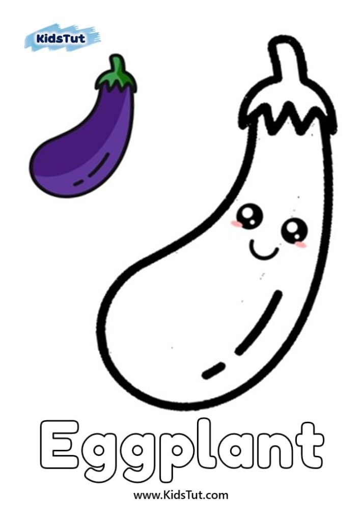 Free Printable Vegetable coloring pages for kids - KidsTut