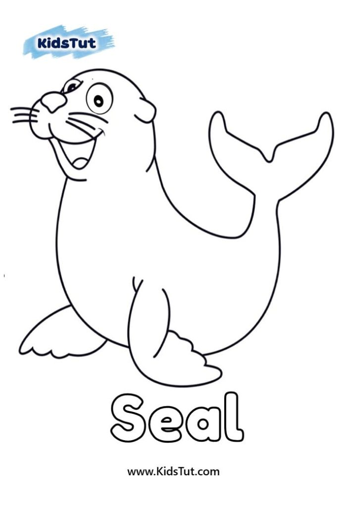 Free Printable Sea animals coloring pages for kids - KidsTut