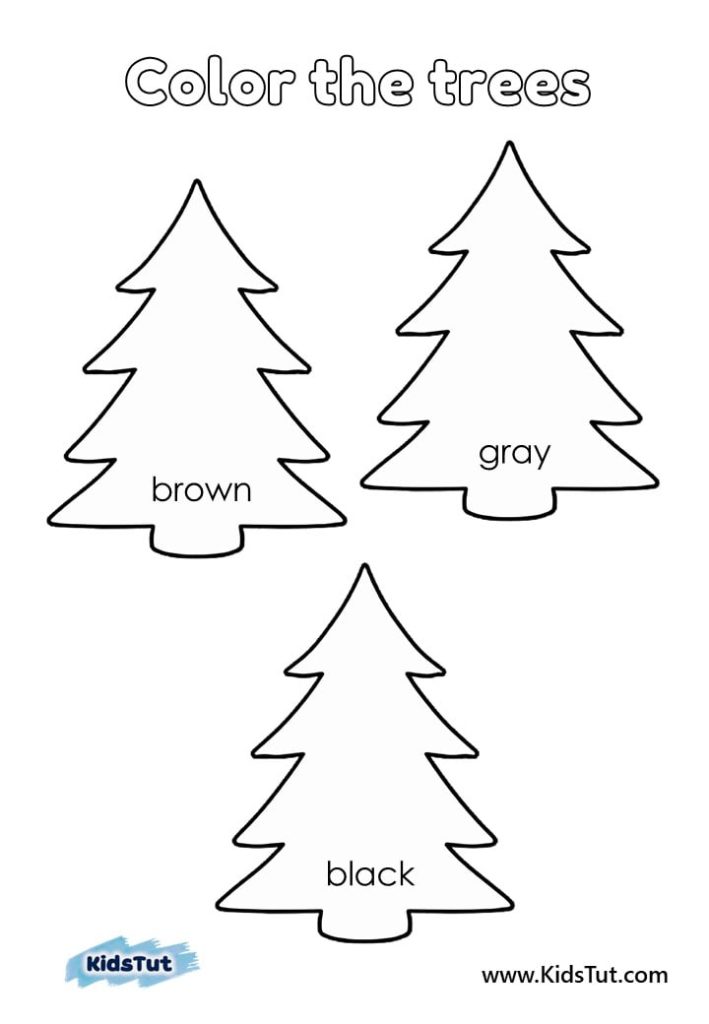 Fun and Easy Learning colors worksheets for kids - KidsTut