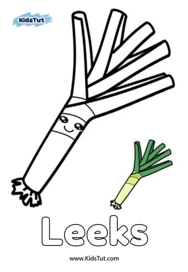 Free Printable Vegetable coloring pages for kids - KidsTut