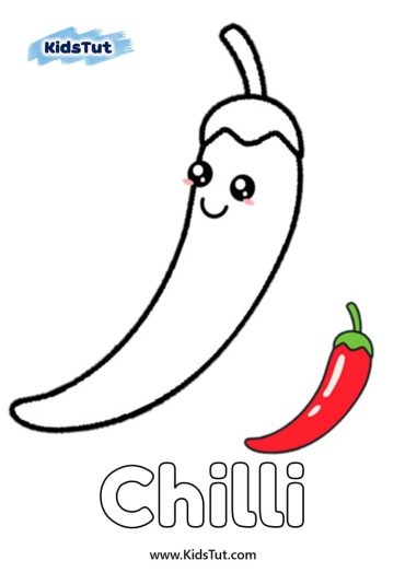 Free Printable Vegetable coloring pages for kids - KidsTut