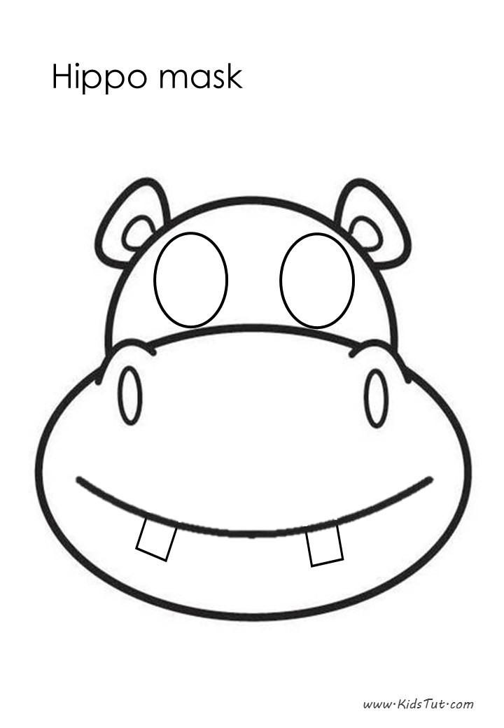 Printable Animal mask Templates for kids - KidsTut