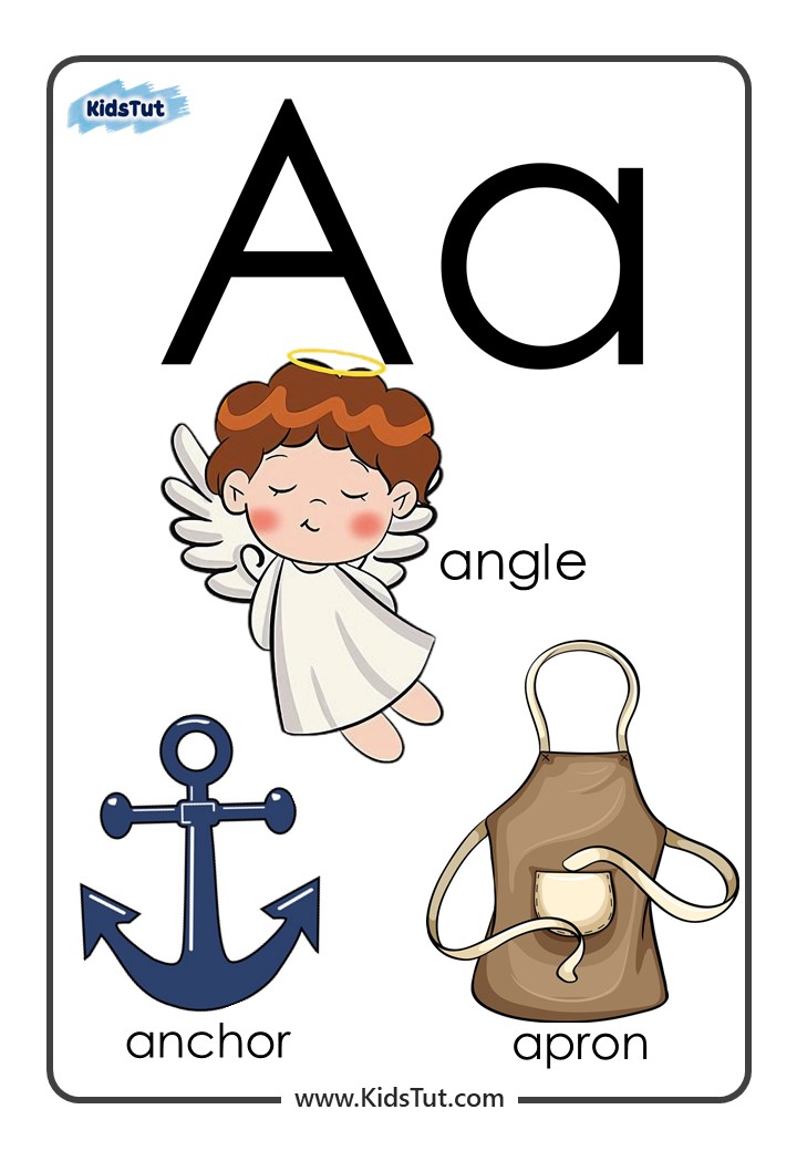Simple ‘A’ Words for Kids: Printable Worksheets - KidsTut