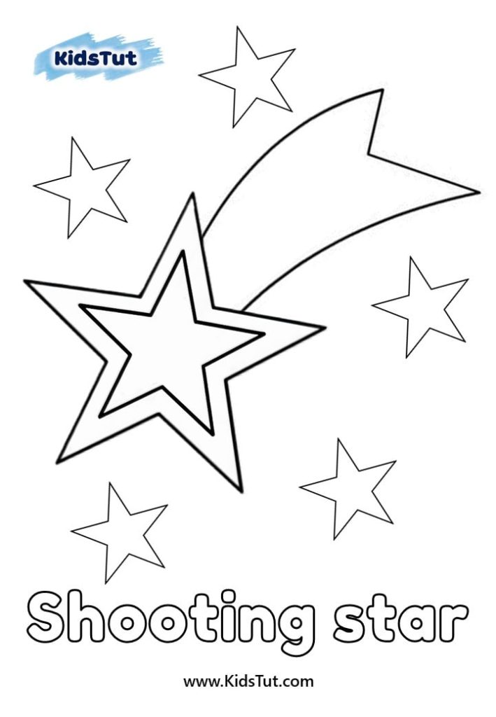 “What we can see in the night sky” Coloring Pages - KidsTut