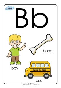 Easy ‘B’ Words with Simple Examples for Kids - KidsTut