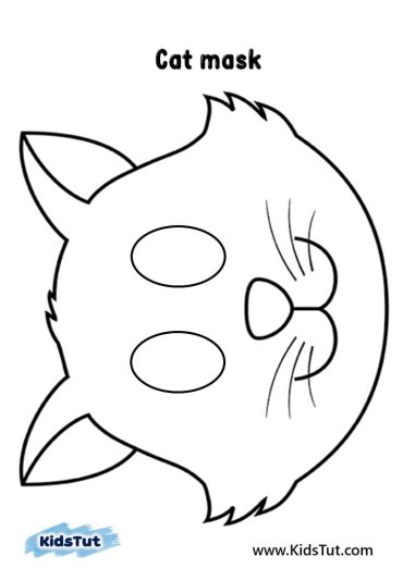 Free Cute Animal Face Mask Templates for kids - KidsTut