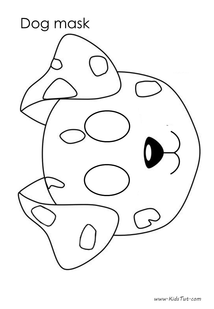 Printable Animal mask Templates for kids - KidsTut