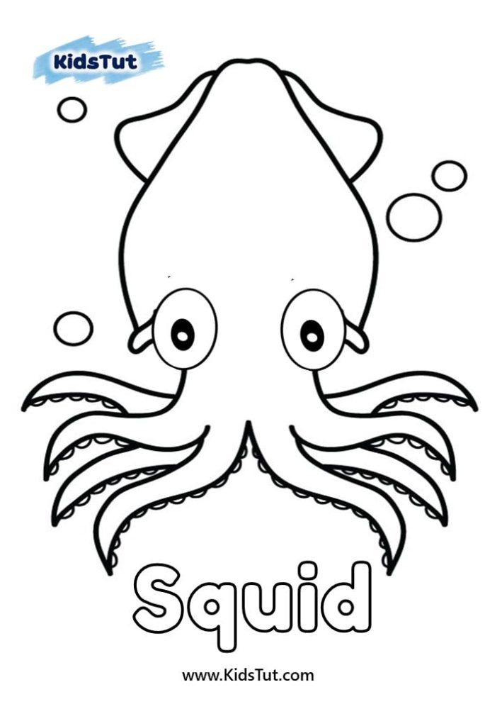 Free Printable Sea animals coloring pages for kids - KidsTut