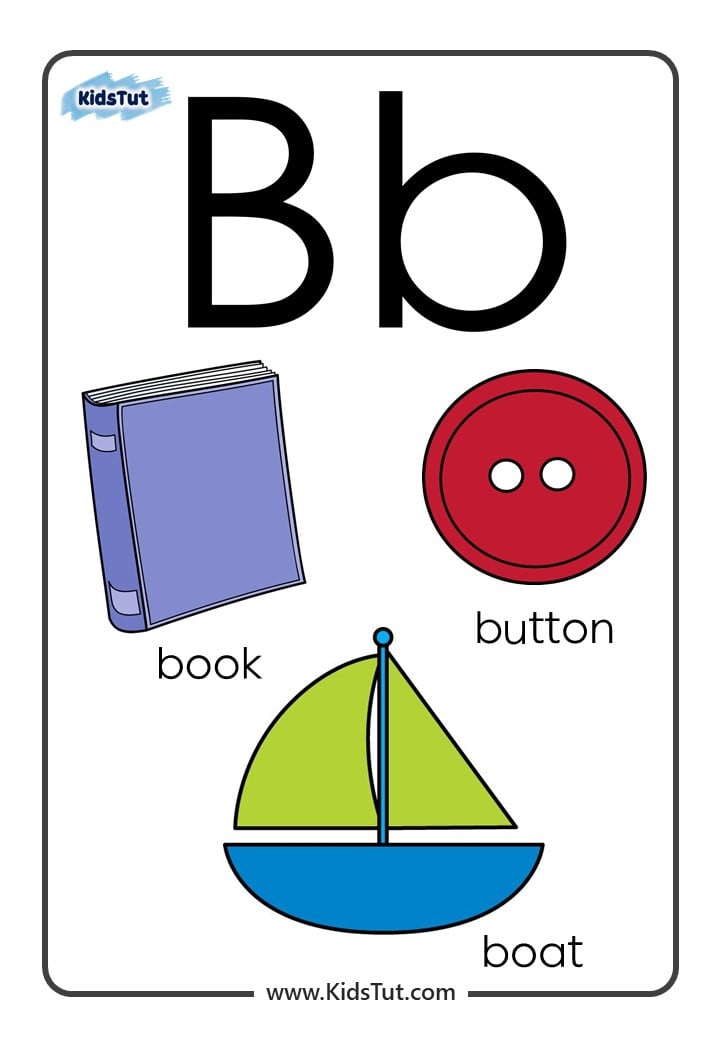 Easy ‘B’ Words with Simple Examples for Kids - KidsTut