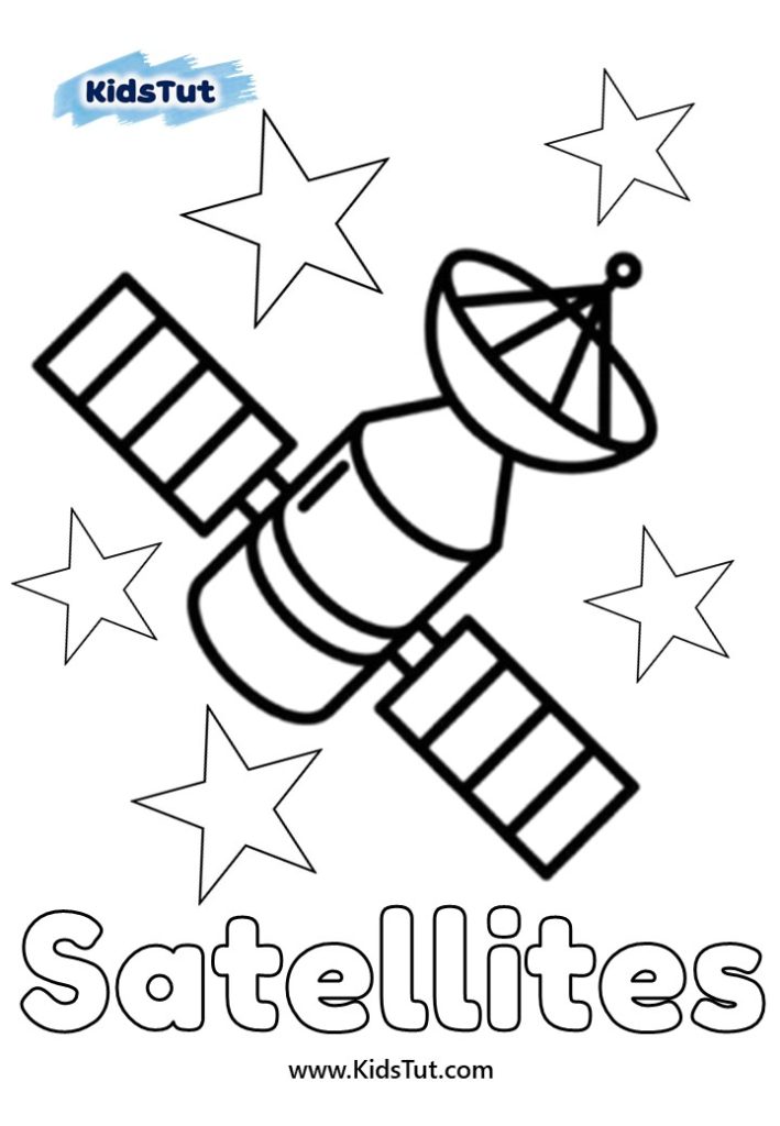 “What we can see in the night sky” Coloring Pages - KidsTut