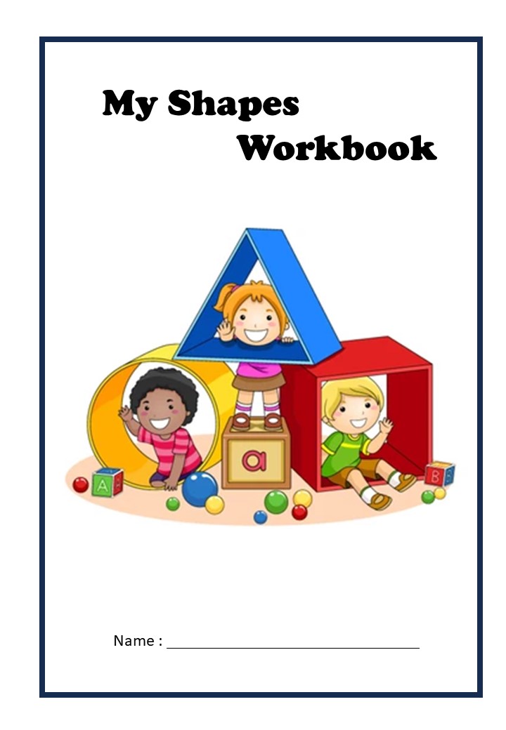 Basic shapes worksheets for kids - KidsTut