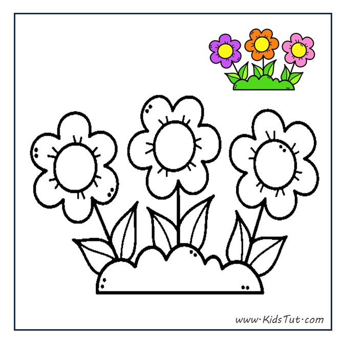 Easy coloring pages for kids - KidsTut