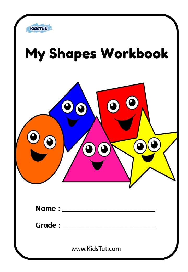 New Basic Shapes Worksheet Book for Kids - KidsTut