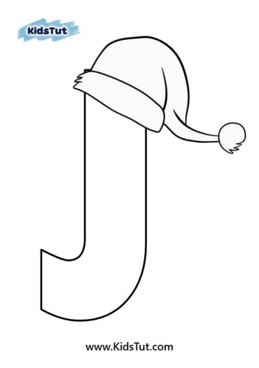 Amazing Christmas Letters coloring pages for kids - KidsTut