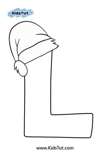Amazing Christmas Letters coloring pages for kids - KidsTut