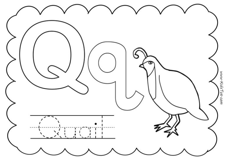 Free Printable ABC Alphabet coloring book for kids - KidsTut