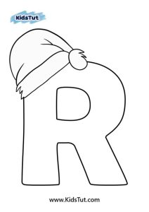 Amazing Christmas Letters coloring pages for kids - KidsTut