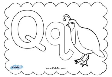 Free Printable Alphabet coloring book for kids - KidsTut