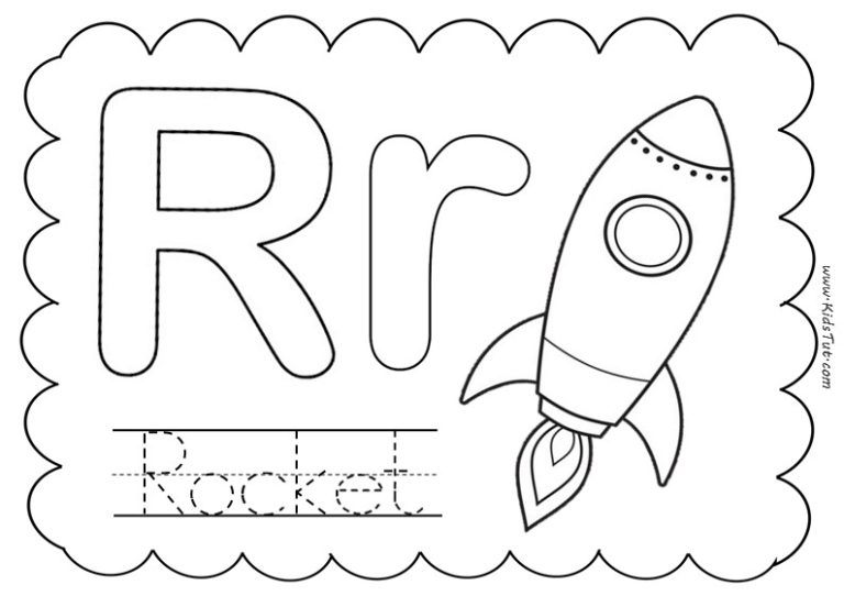 Free Printable ABC Alphabet coloring book for kids - KidsTut