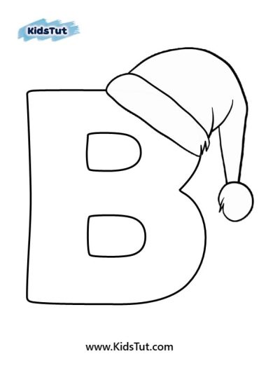Amazing Christmas Letters coloring pages for kids - KidsTut