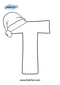 Amazing Christmas Letters coloring pages for kids - KidsTut