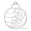 Wonderful Christmas ornaments coloring pages for kids - KidsTut