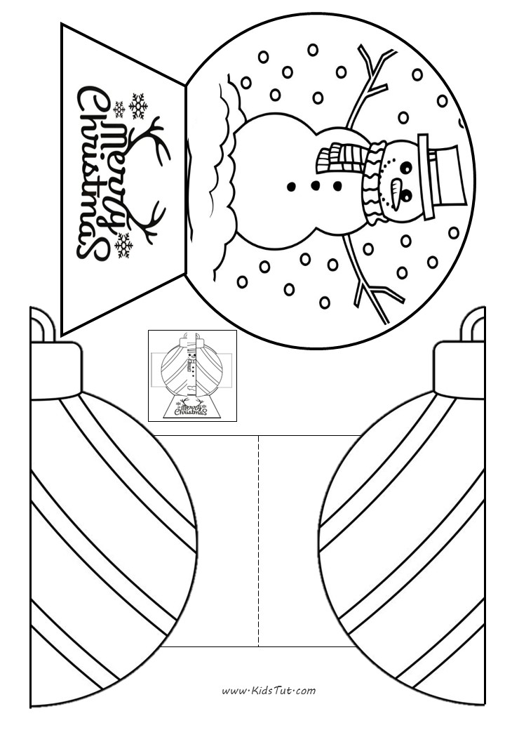 Creative Christmas card ideas and templates for kids - KidsTut