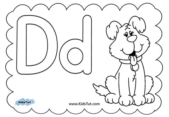 Free Printable Alphabet coloring book for kids - KidsTut