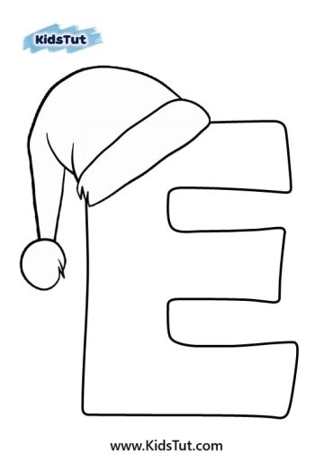 Amazing Christmas Letters coloring pages for kids - KidsTut