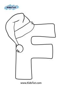 Amazing Christmas Letters coloring pages for kids - KidsTut