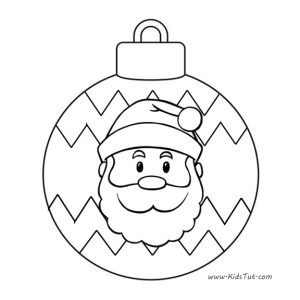 Wonderful Christmas ornaments coloring pages for kids - KidsTut