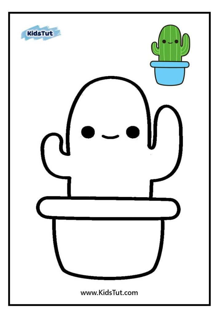 Easy and Simple Coloring pages for kids - KidsTut