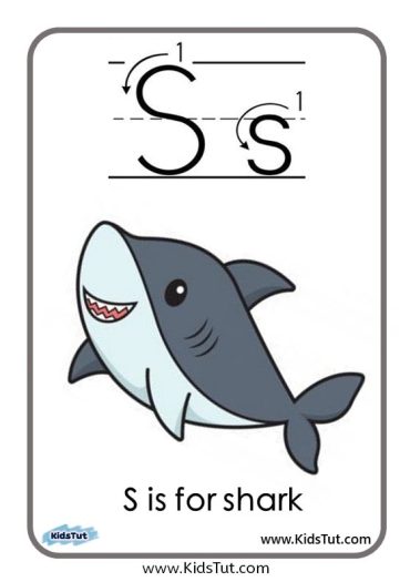 Pack of Simple Alphabet flashcards for kids - KidsTut