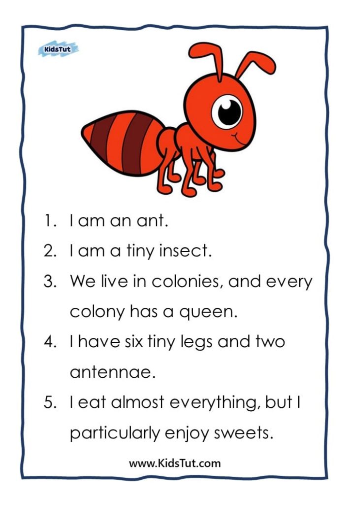 12 Easy Essays for Kids: Exploring Insects World - KidsTut