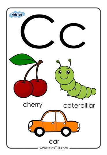 Easy ‘C’ Words with Simple Examples for Kids - KidsTut