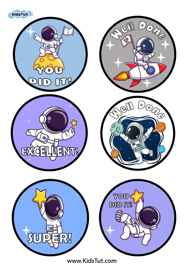 Inspiring and positive reward stickers for kids! - KidsTut