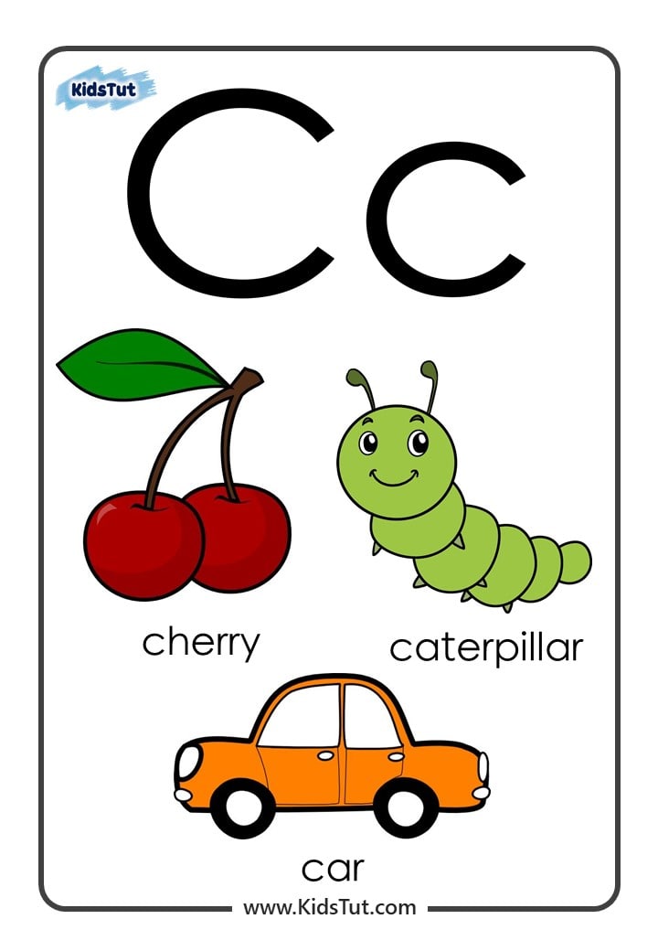 Easy ‘C’ Words with Simple Examples for Kids - KidsTut