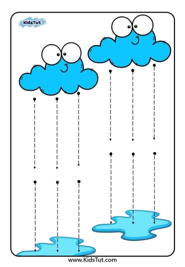 Exciting Pre-writing Worksheets for Kids - KidsTut