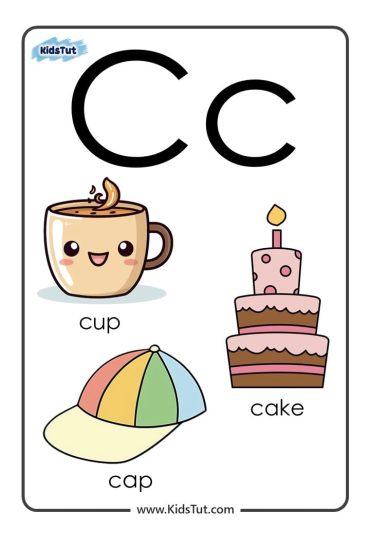 Easy ‘C’ Words with Simple Examples for Kids - KidsTut