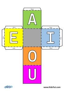 Easy Printable Paper Dice Templates For Kids - KidsTut