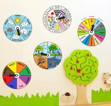 Free Printable Classroom Wheel Charts For Kids - KidsTut