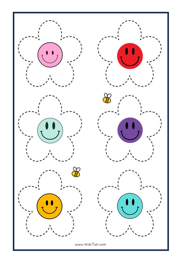 Handwriting practice worksheets for kids - KidsTut