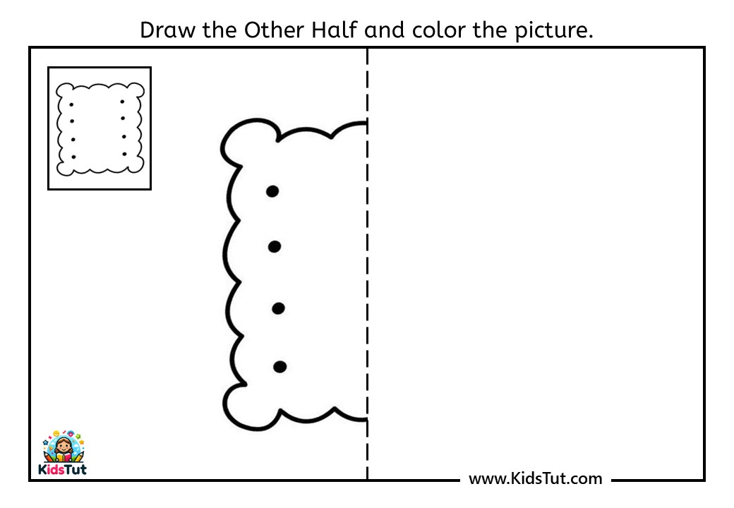 Free Symmetry drawing worksheets for kids - KidsTut