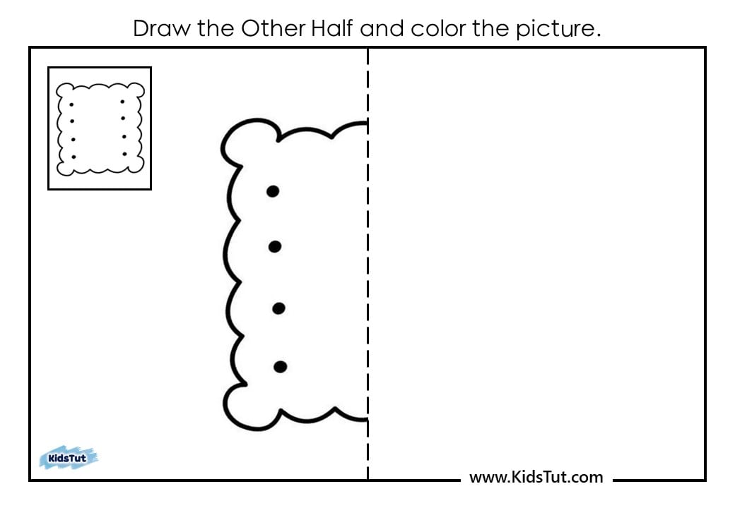 Free Symmetry drawing worksheets for kids - KidsTut