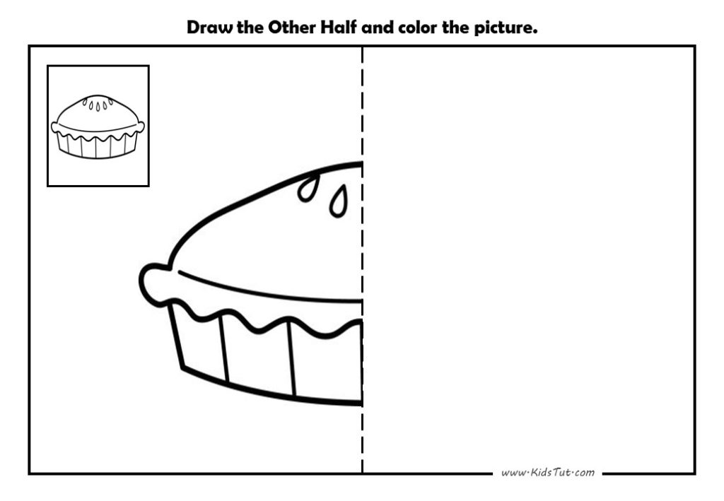 Free Symmetry drawing worksheets for kids - KidsTut