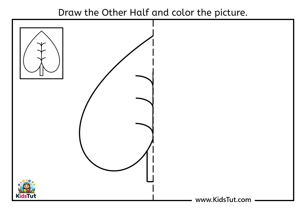 Free Symmetry drawing worksheets for kids - KidsTut