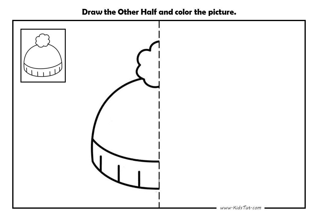 Free Symmetry drawing worksheets for kids - KidsTut