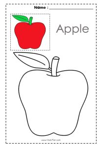 Free Printable Fruit Coloring Pages For Kids - KidsTut