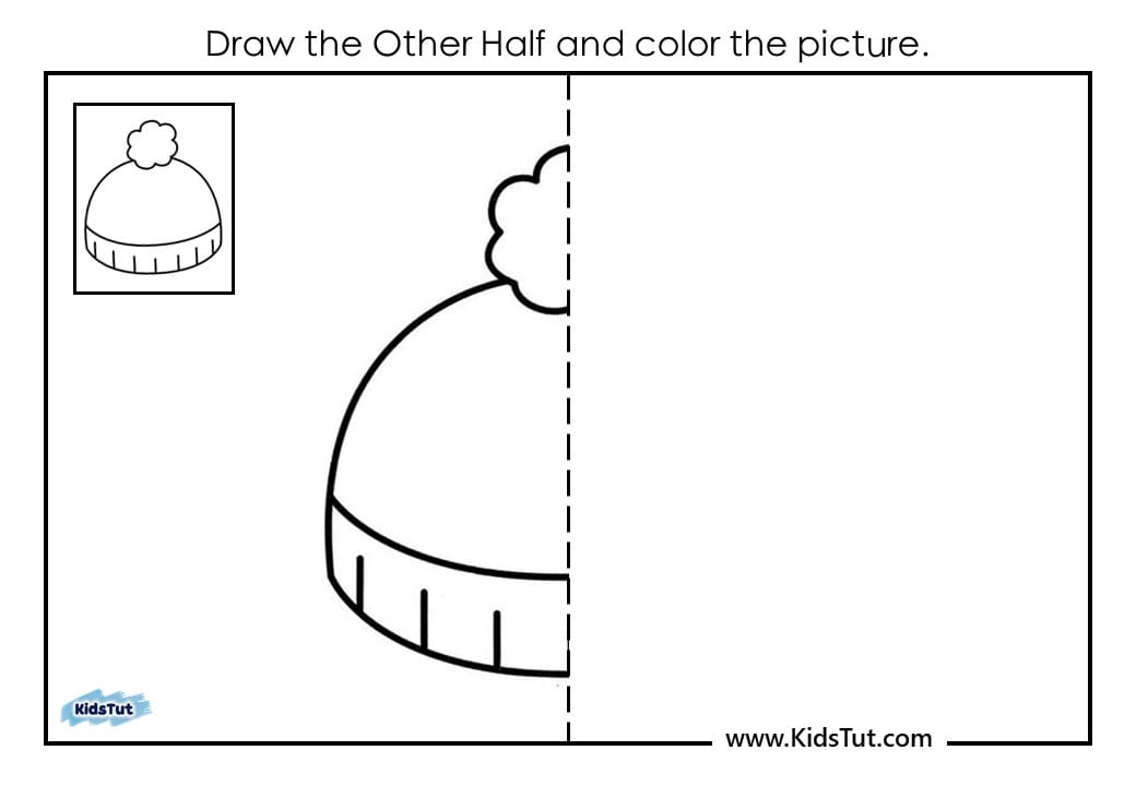 Free Symmetry drawing worksheets for kids - KidsTut